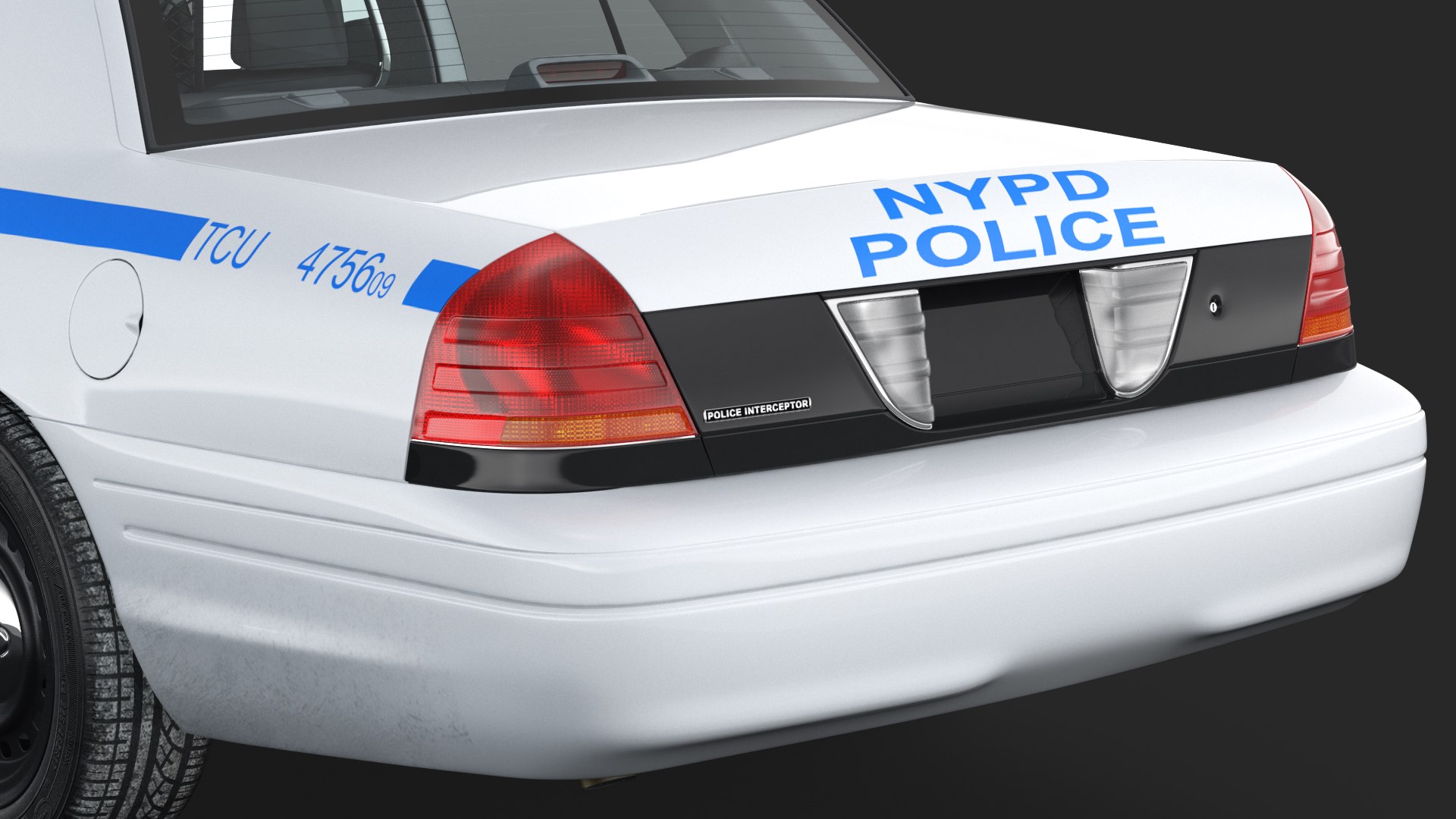 Generic police car nypd 3D model - TurboSquid 1496492