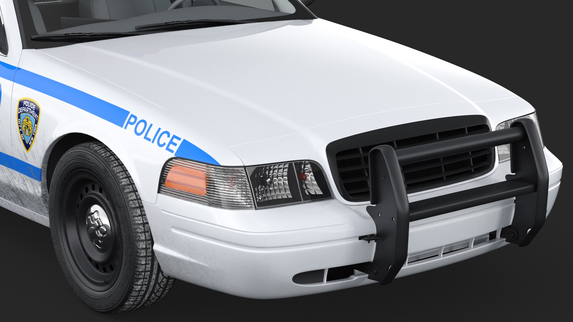 Generic police car nypd 3D model - TurboSquid 1496492