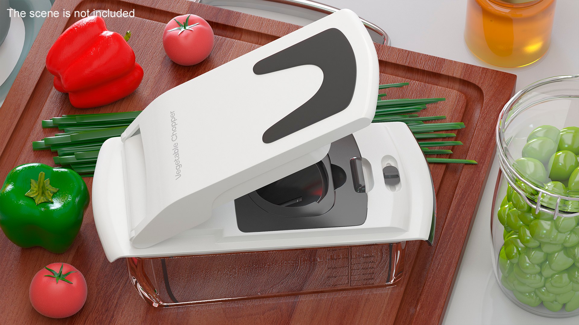 3D model Spiral Blade Vegetable Chopper - TurboSquid 2168067