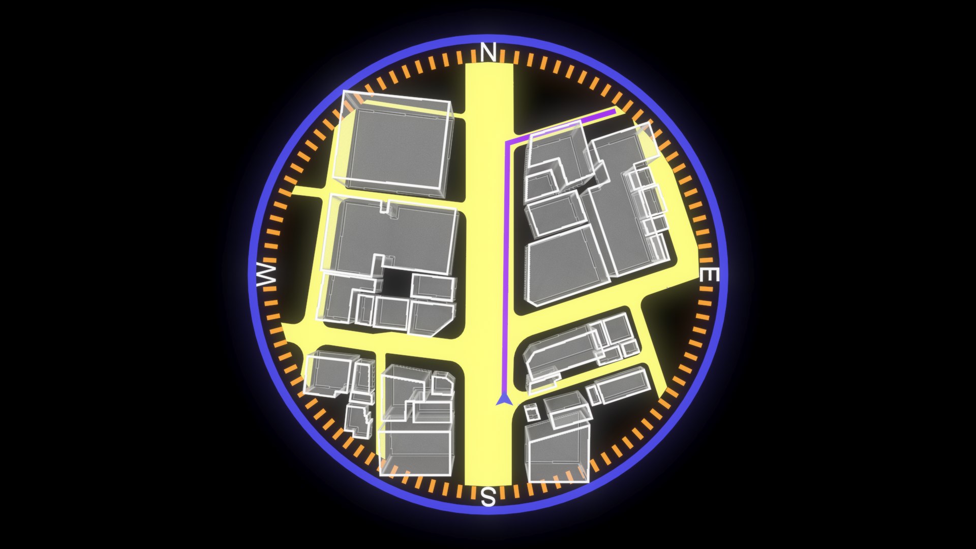 3D Navigation Map model - TurboSquid 1797174