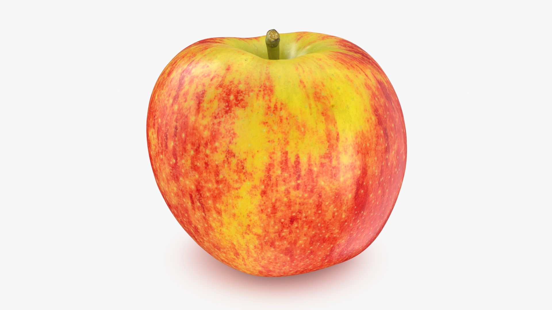 Large Gala Apple 01 3D Model - TurboSquid 2255581