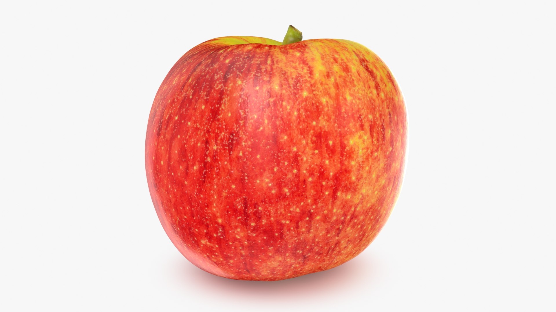Large Gala Apple 01 3D Model - TurboSquid 2255581