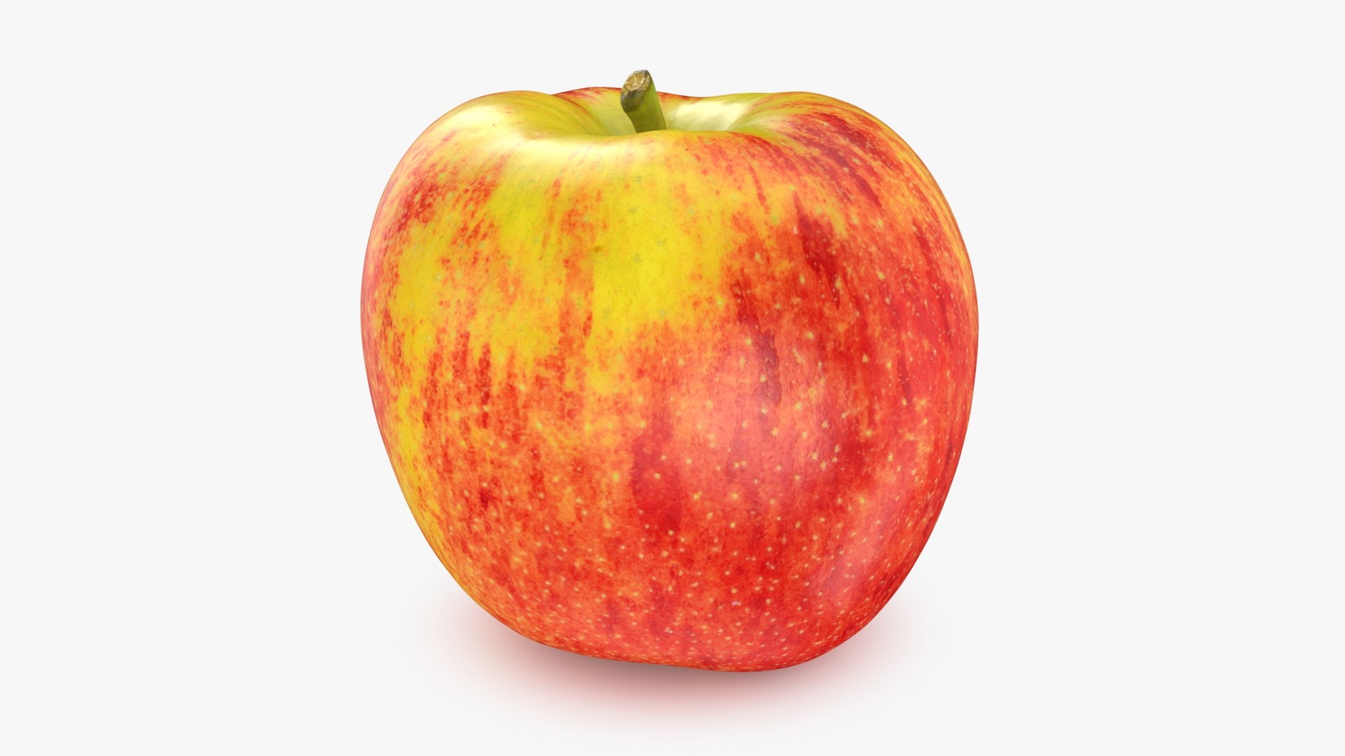 Large Gala Apple 01 3D Model - TurboSquid 2255581