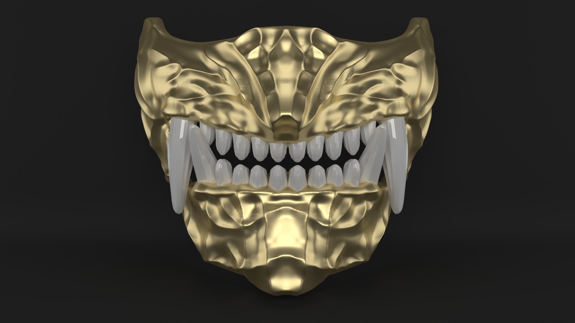 3D Samurai Mask - TurboSquid 1993605