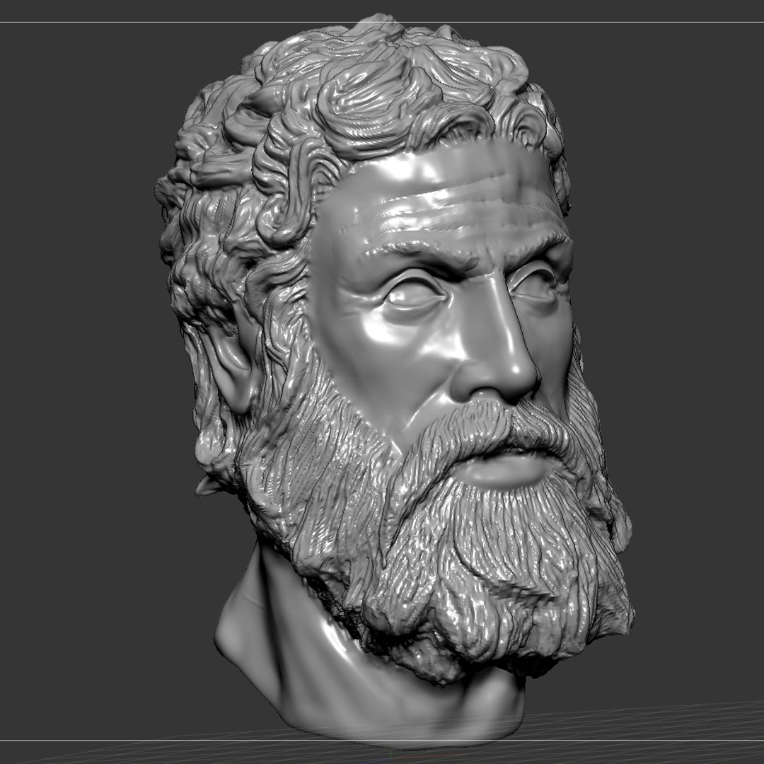 head zbrush 4r6 3d model