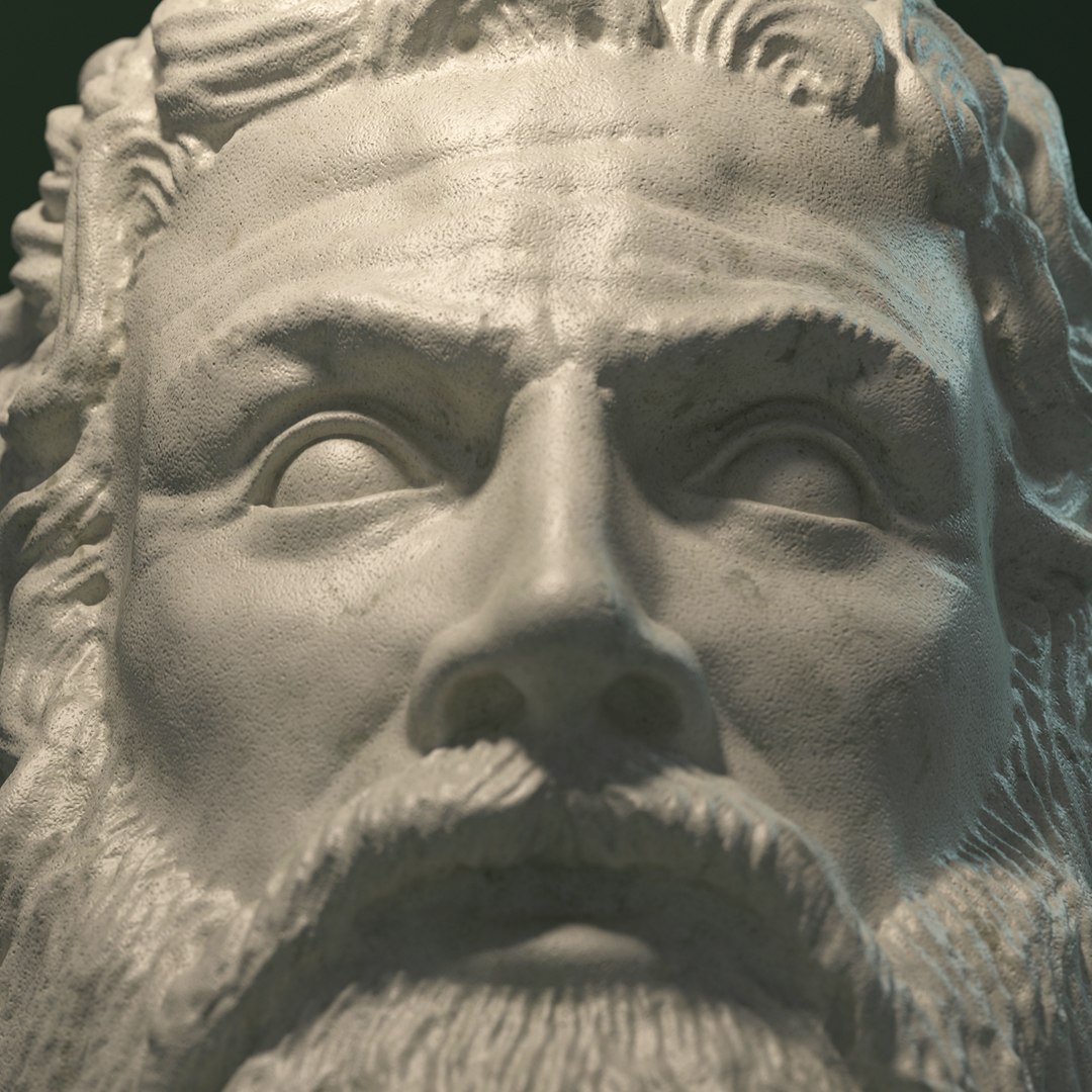 head zbrush 4r6 3d model