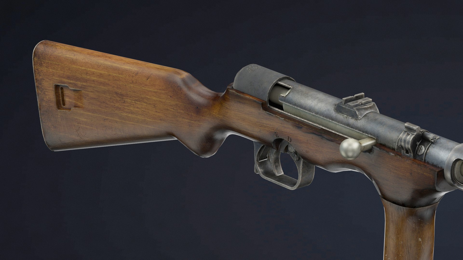 3D Erma EMP-35 Low Poly - TurboSquid 1874956