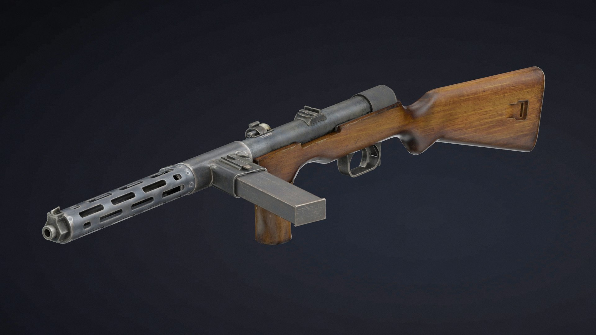 3D Erma EMP-35 Low Poly - TurboSquid 1874956