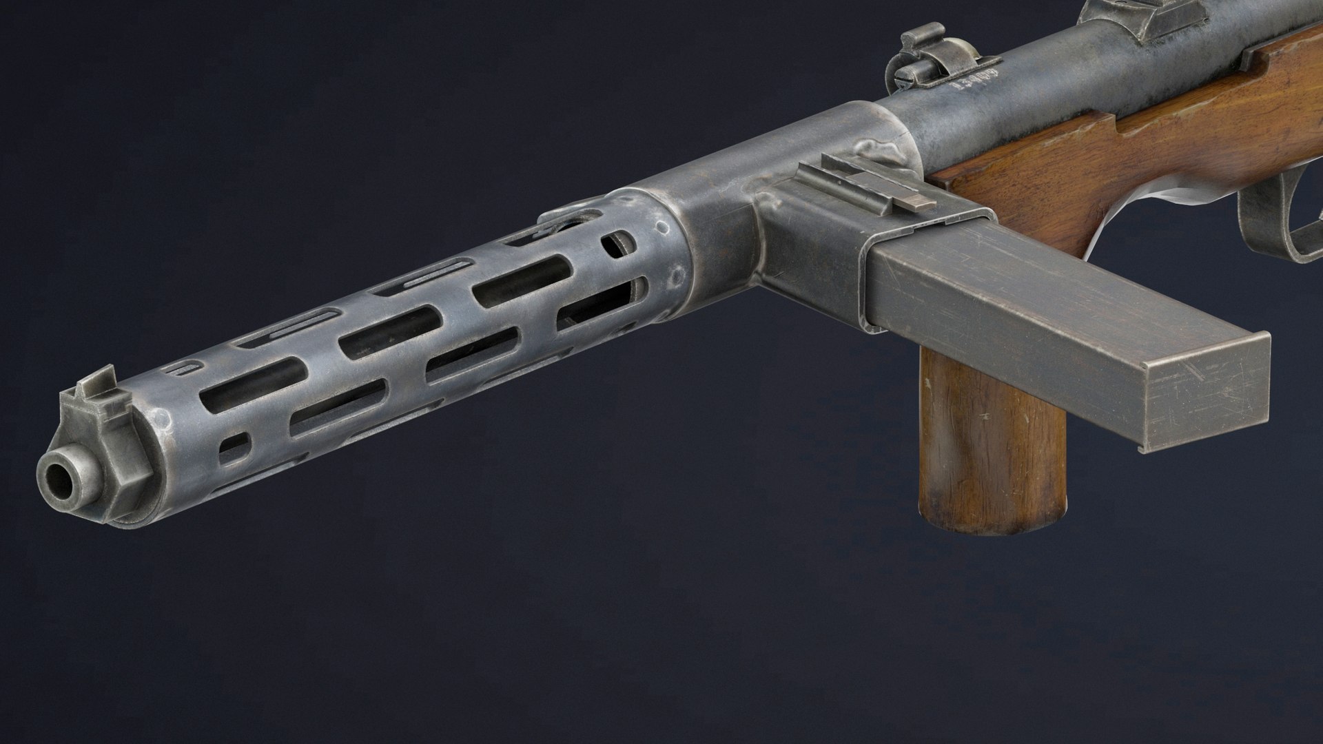 3D Erma EMP-35 Low Poly - TurboSquid 1874956