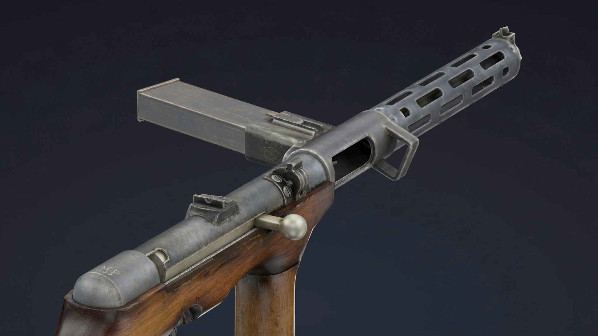 3D Erma EMP-35 Low Poly - TurboSquid 1874956