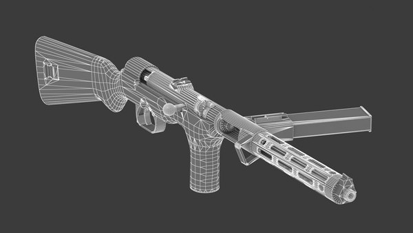 3D Erma EMP-35 Low Poly - TurboSquid 1874956