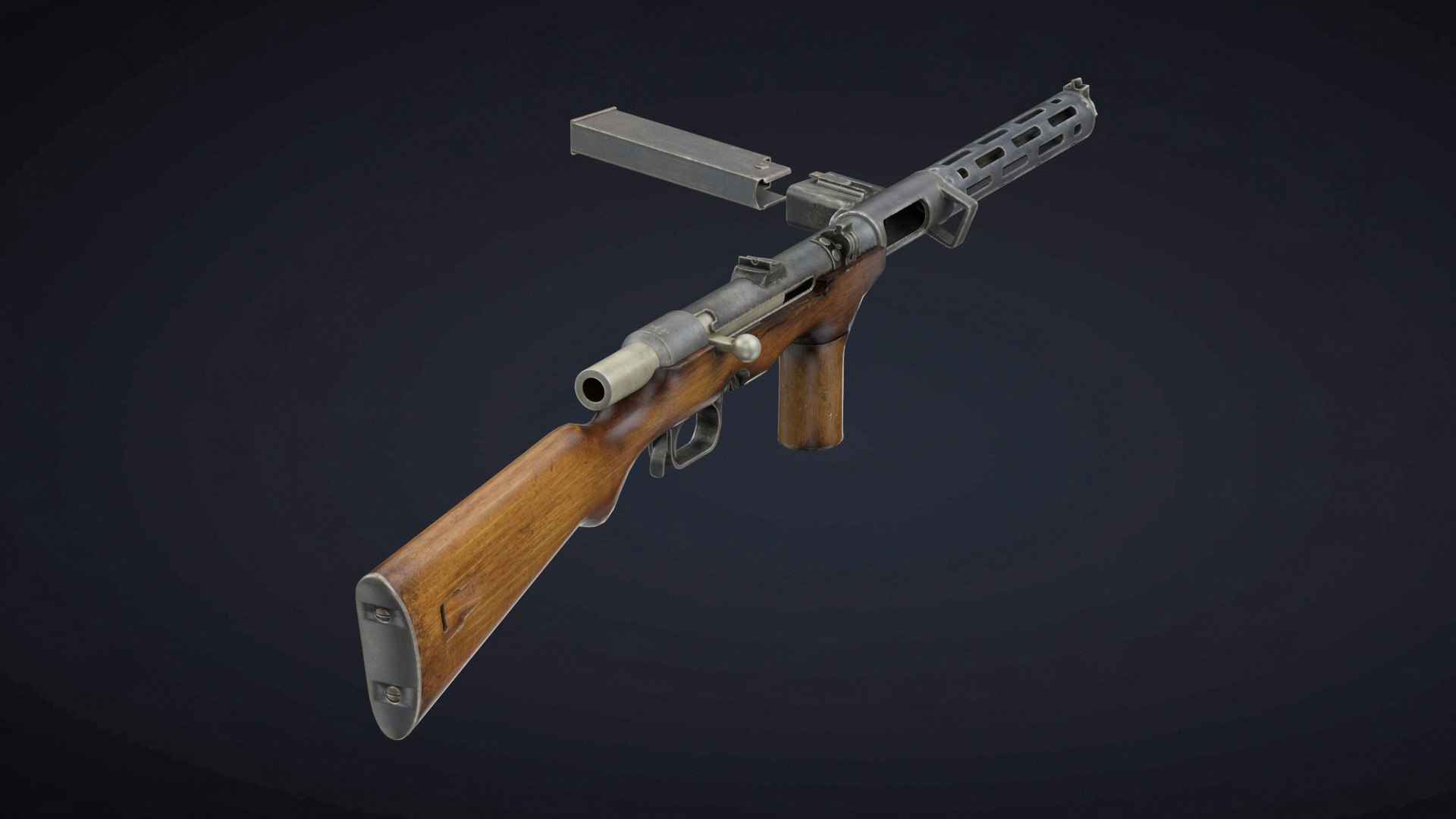 3D Erma EMP-35 Low Poly - TurboSquid 1874956