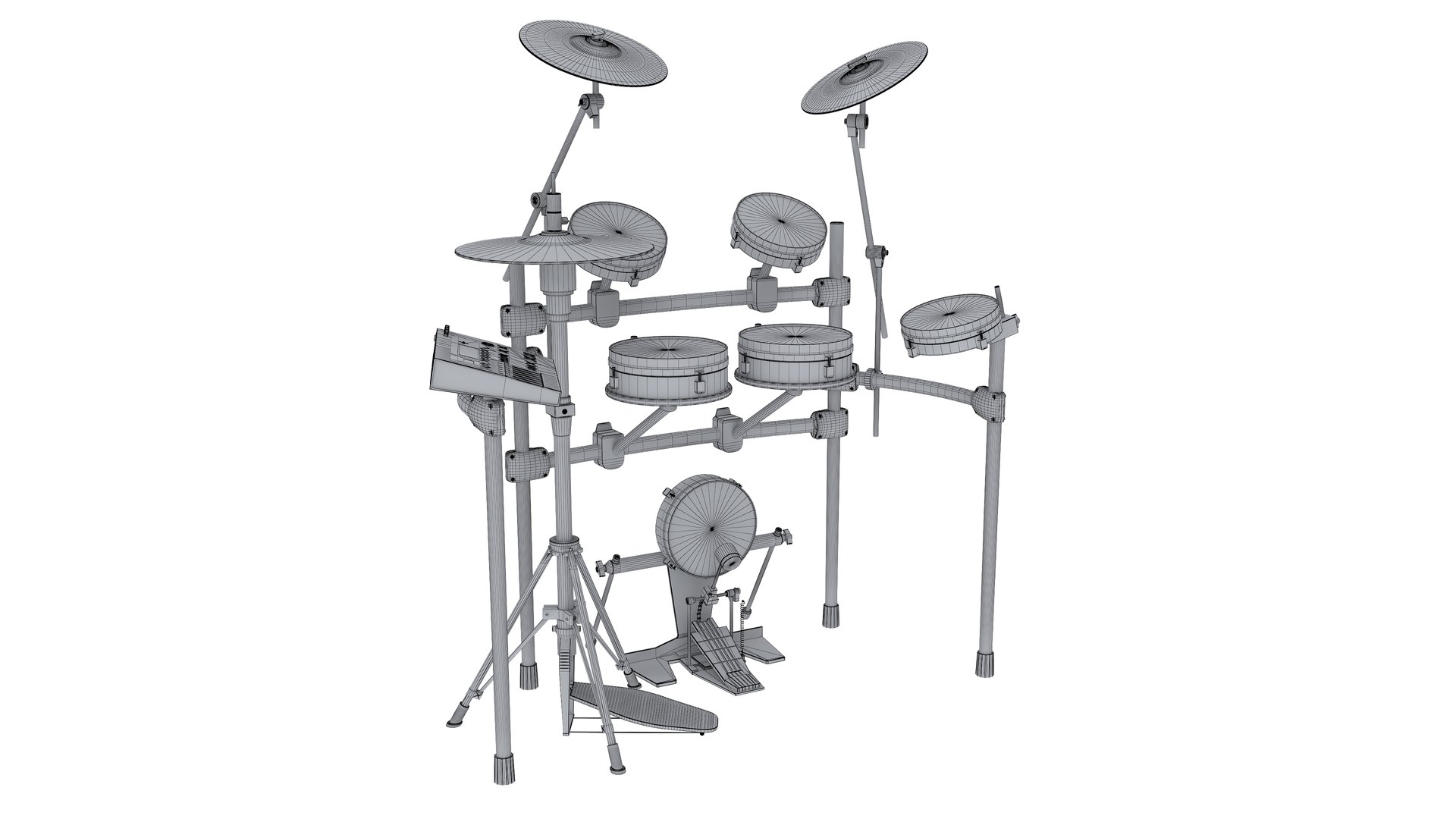 3D Drum Kits 3D Models Collection - TurboSquid 2228741