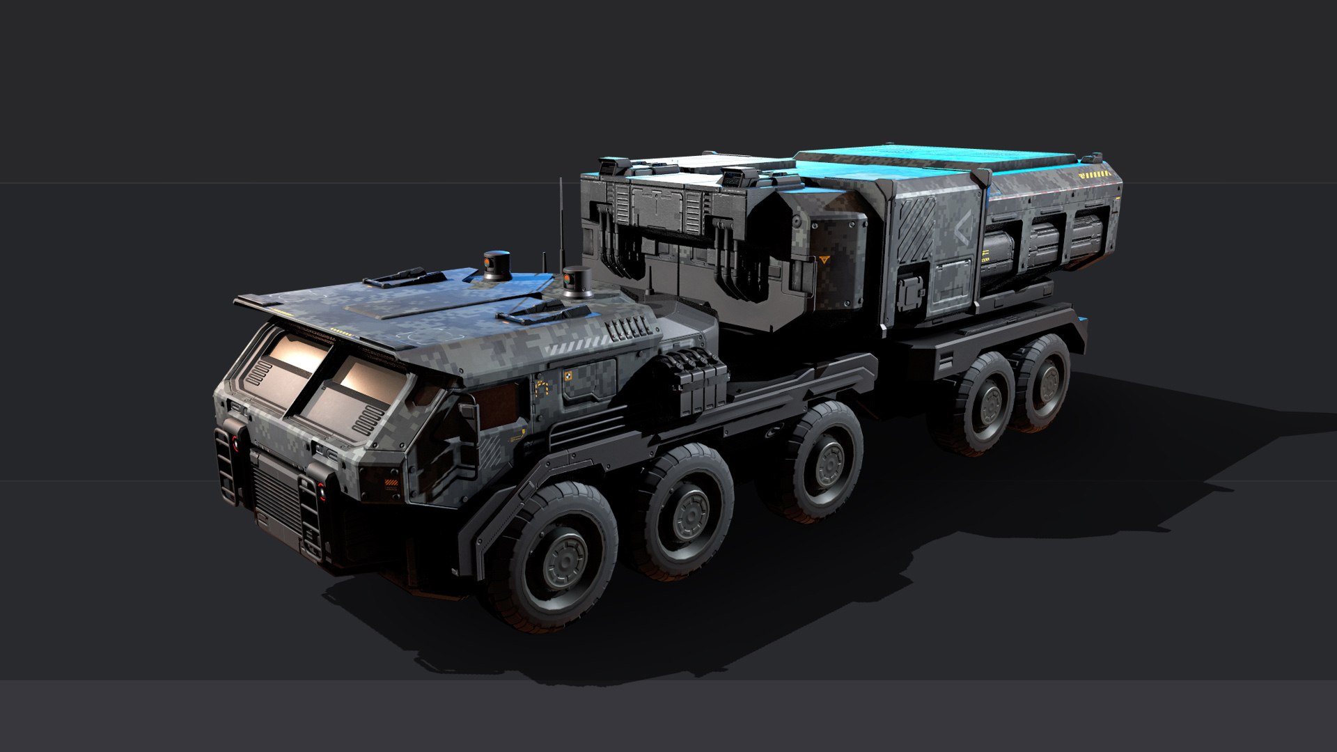 RTS 34 - Truck 3D Model - TurboSquid 2238575