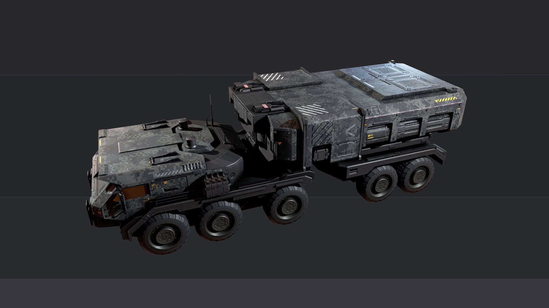 RTS 34 - Truck 3D Model - TurboSquid 2238575