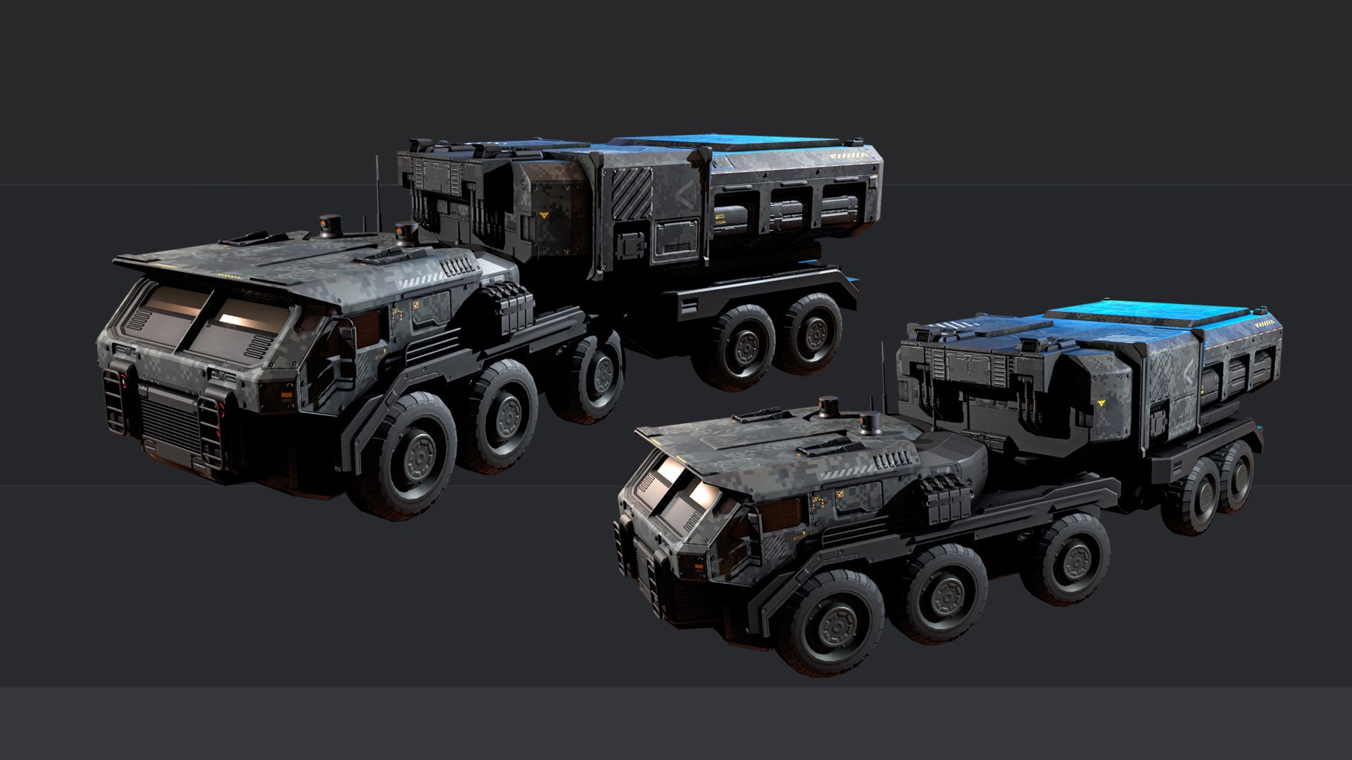RTS 34 - Truck 3D Model - TurboSquid 2238575