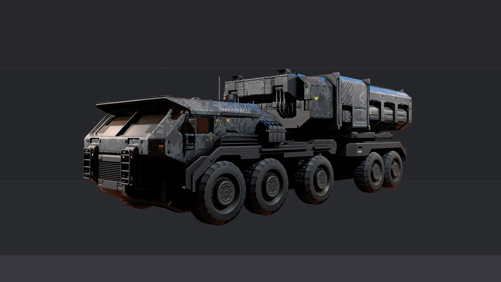 RTS 34 - Truck 3D Model - TurboSquid 2238575