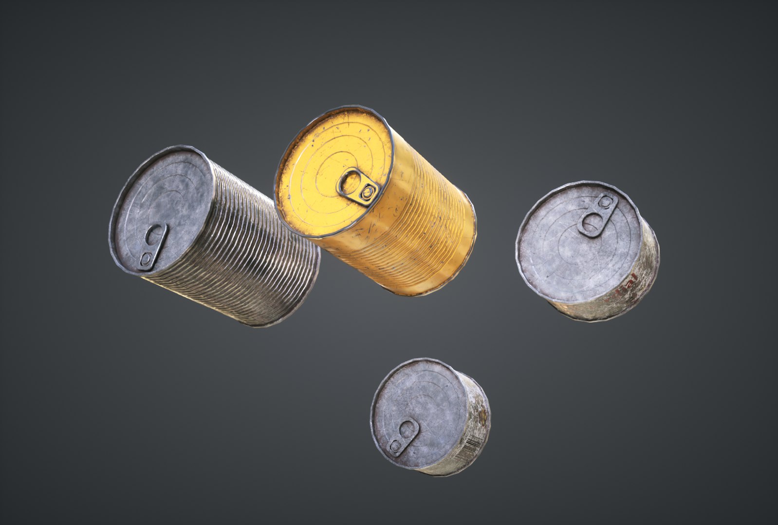 3D cans mix - TurboSquid 1507107