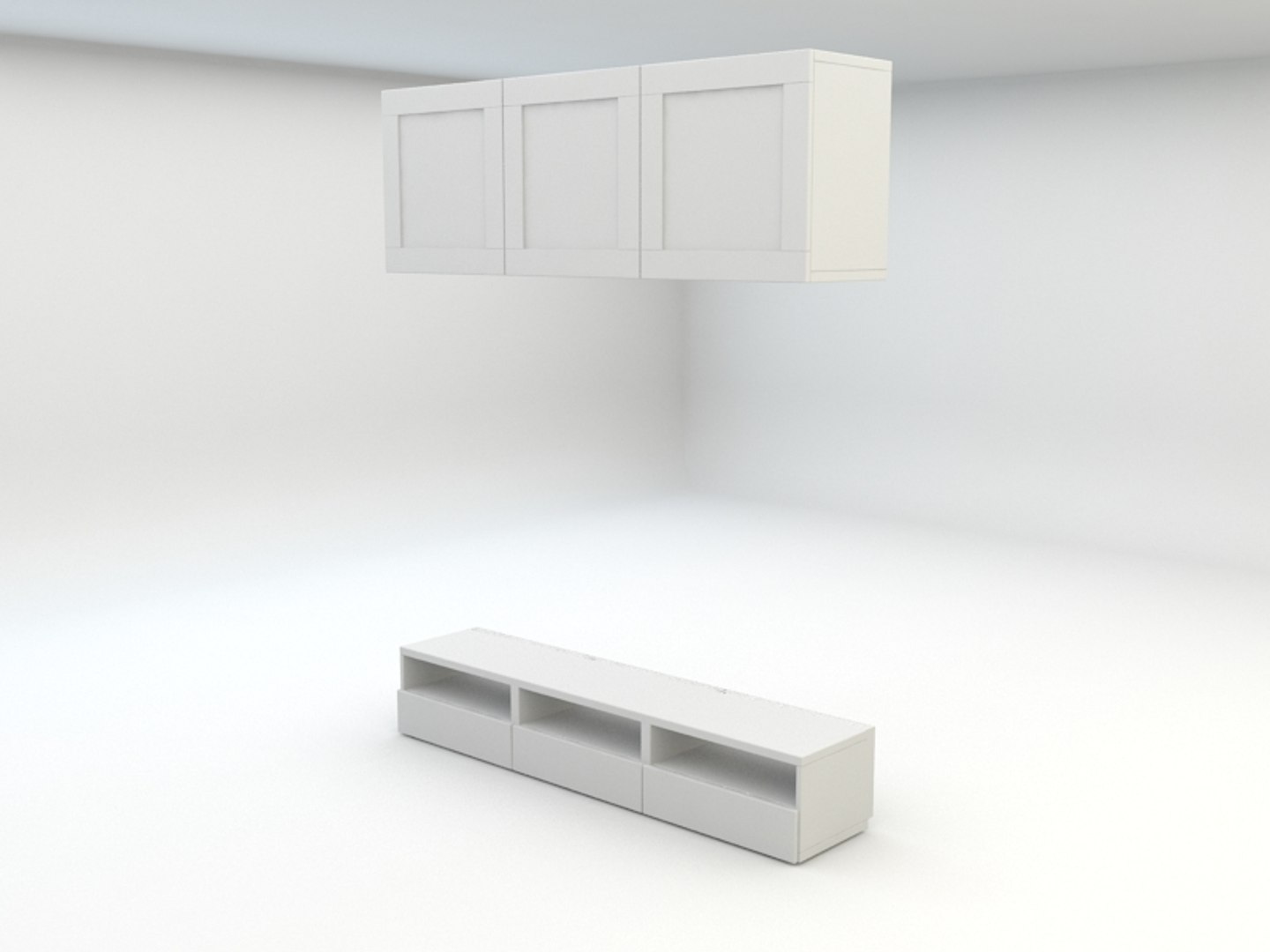 3d model ikea besta