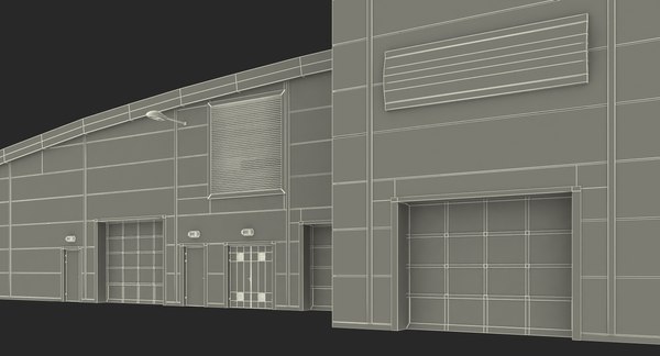 Car dealership building 3D - TurboSquid 1301637