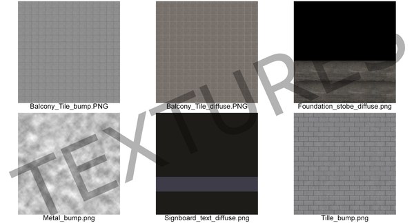 Car dealership building 3D - TurboSquid 1301637