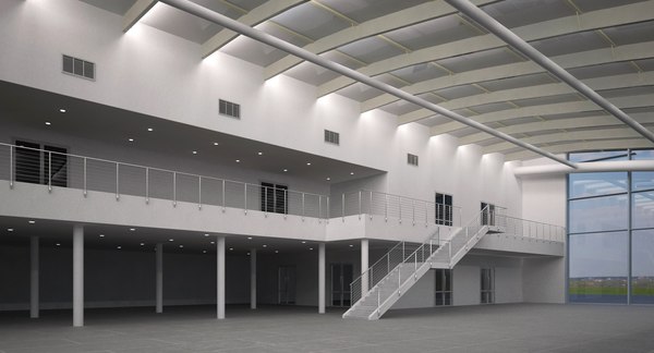 Car dealership building 3D - TurboSquid 1301637