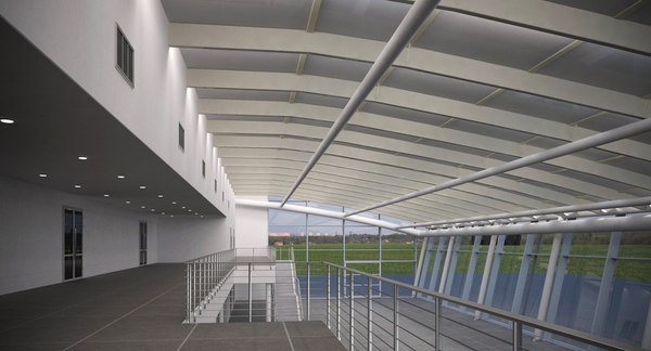 Car dealership building 3D - TurboSquid 1301637