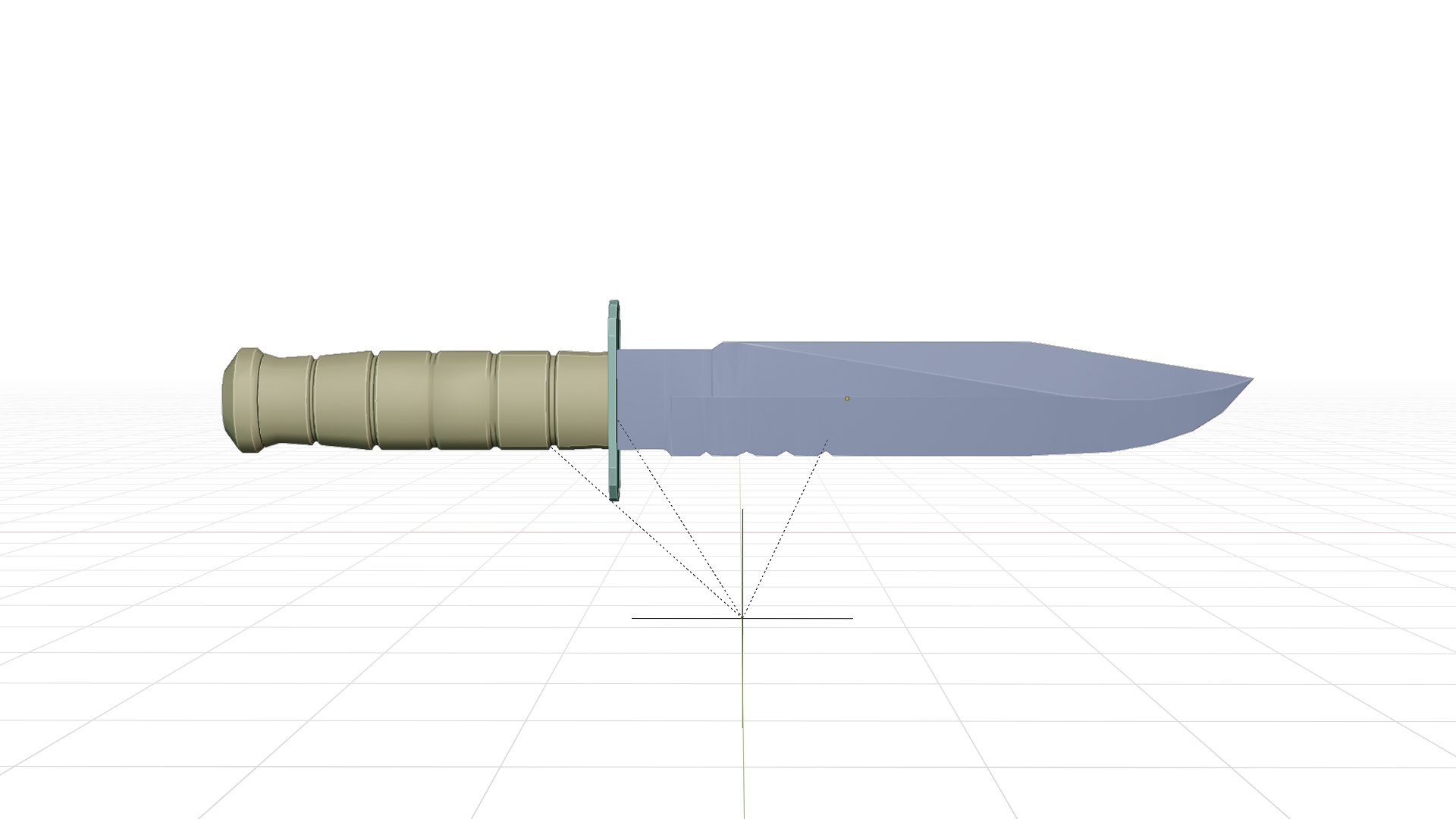 Scratch Knife 3D Model - TurboSquid 2170779