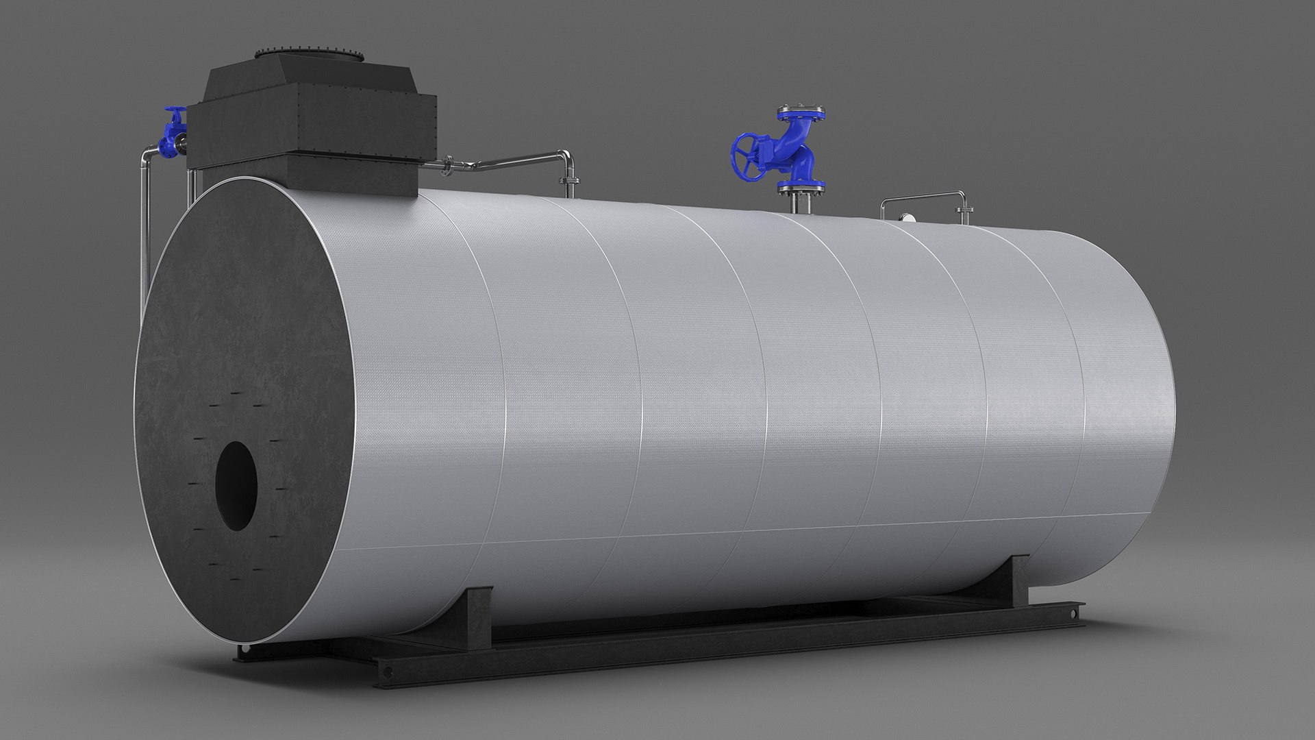 Industrial Horizontal Boiler 3D - TurboSquid 2246971