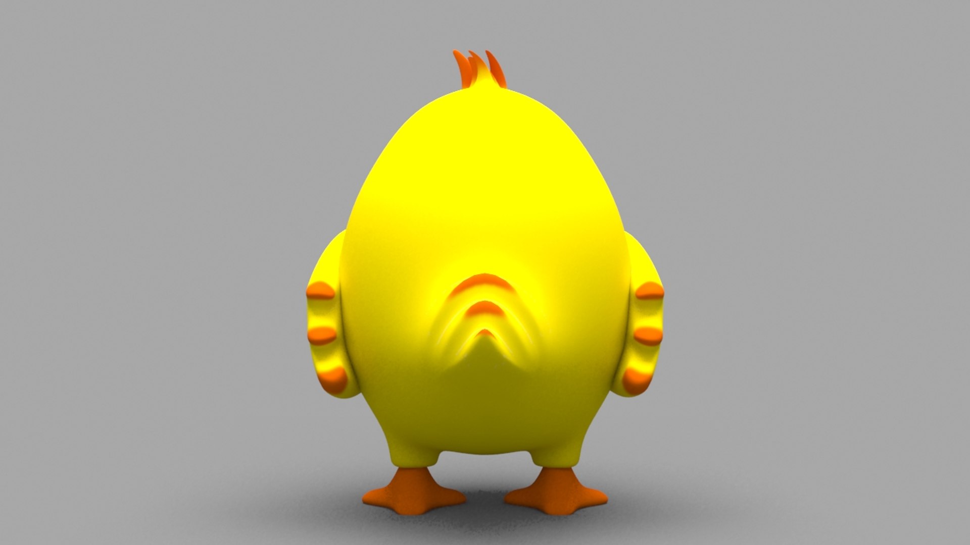 Chicken Cartoon 3D Model - TurboSquid 1500644