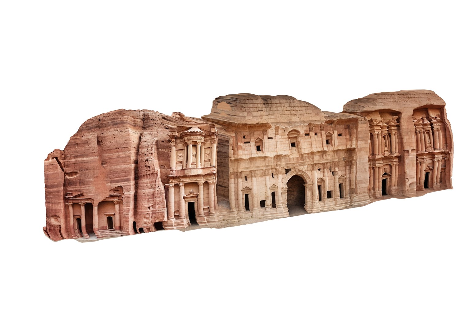 3D Ancient Walls Architecture Pack 4 Model - TurboSquid 2132031