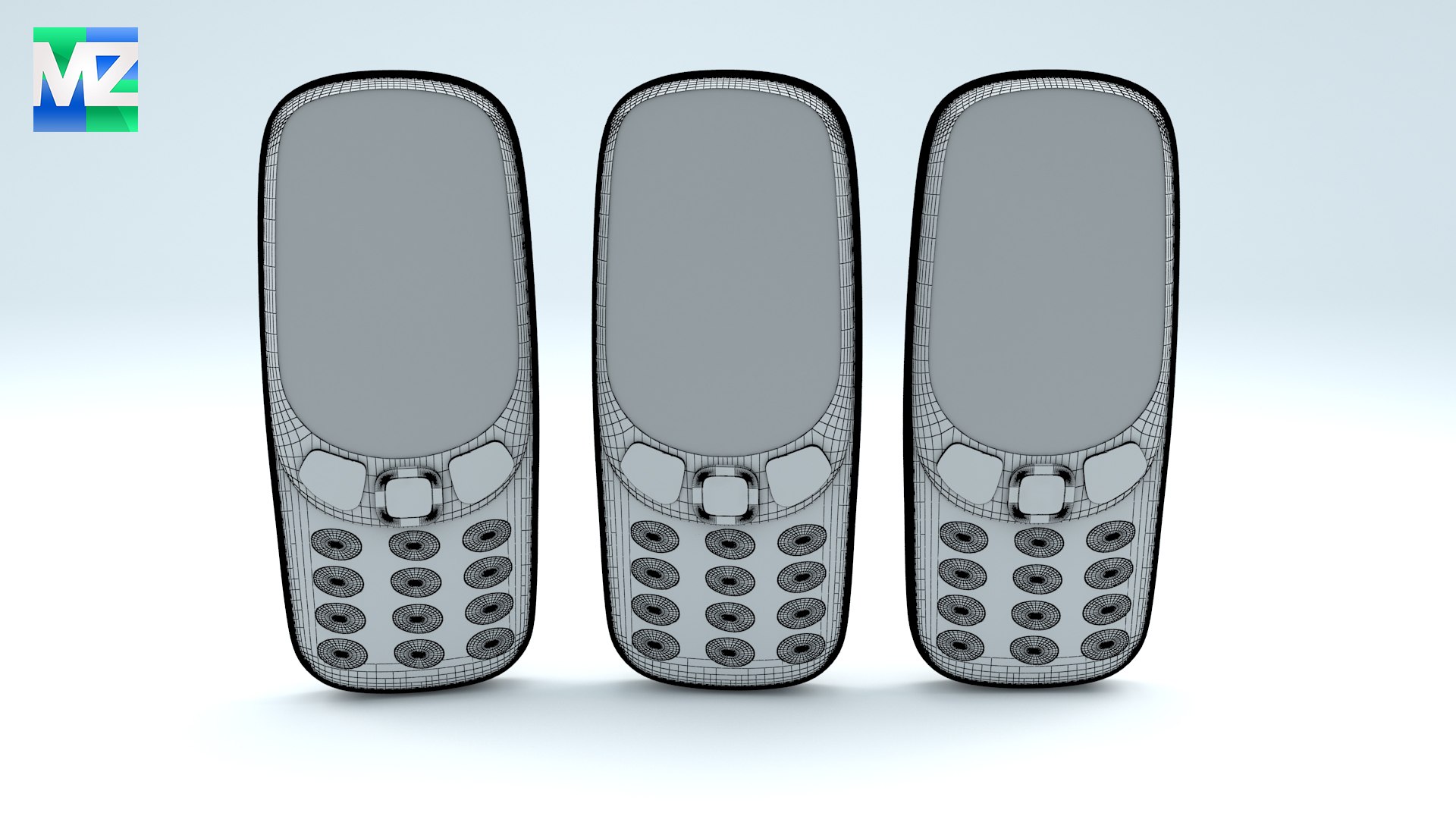 Nokia 3310 3D Model - TurboSquid 1206305
