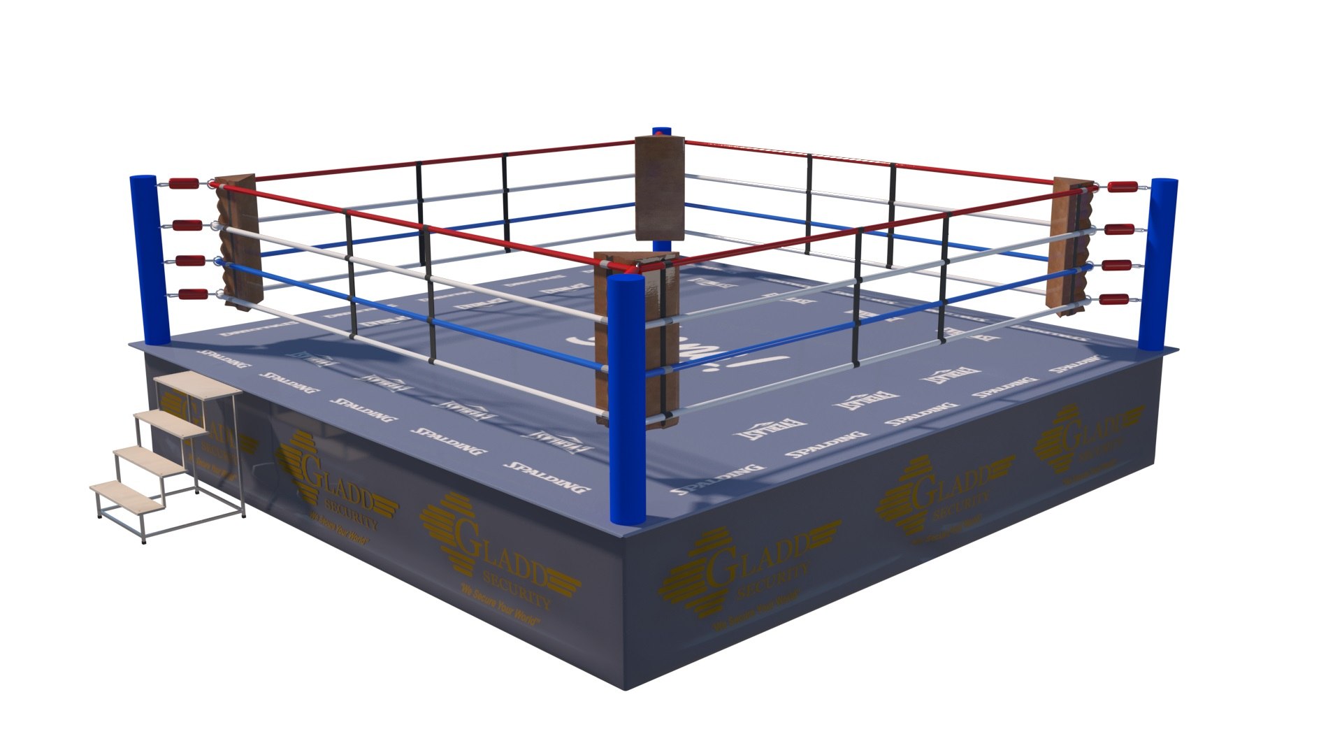 Boxing ring 3D - TurboSquid 1579939