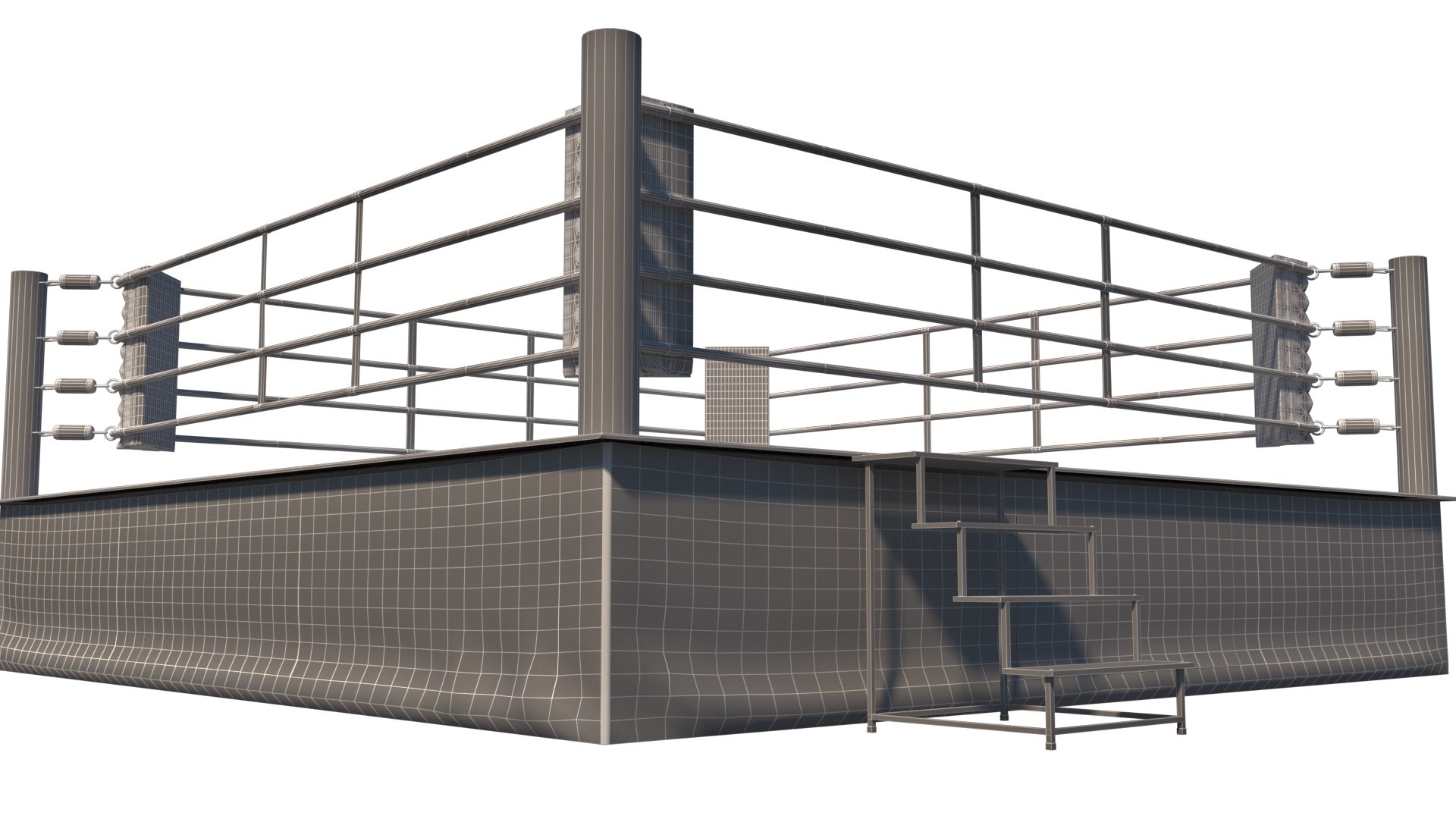 Boxing ring 3D - TurboSquid 1579939