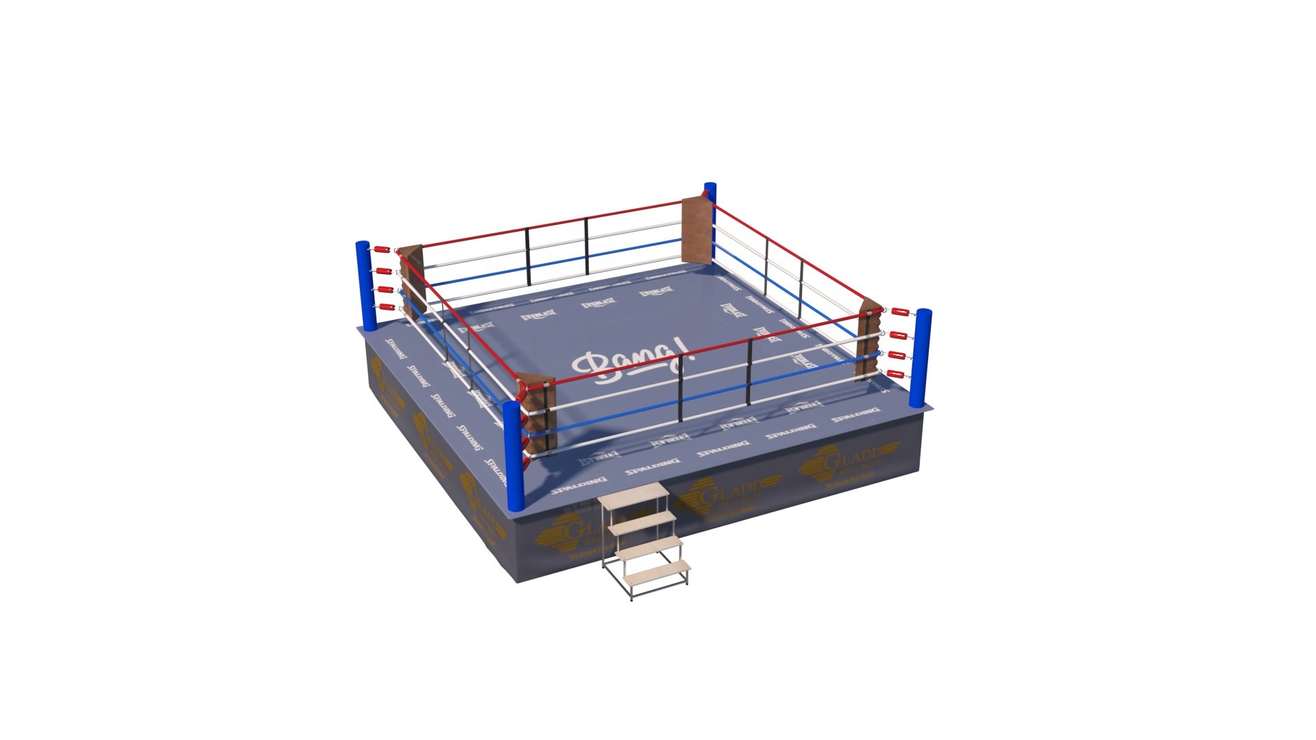 Boxing ring 3D - TurboSquid 1579939