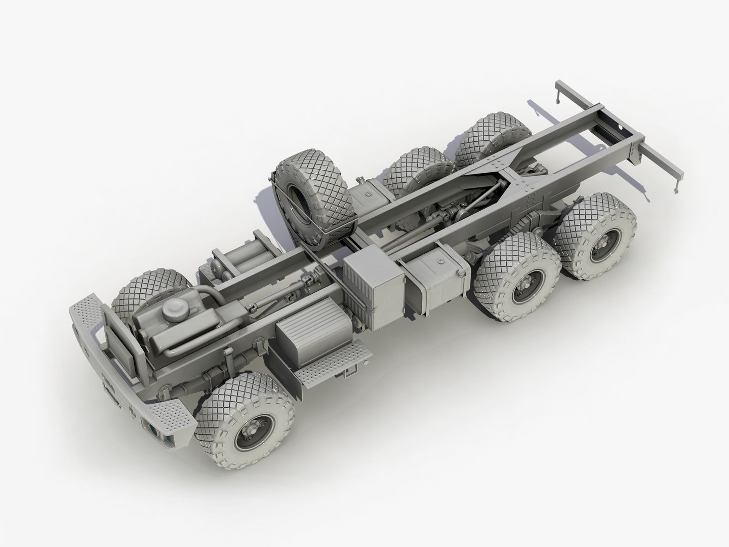 3d Truck 6x6