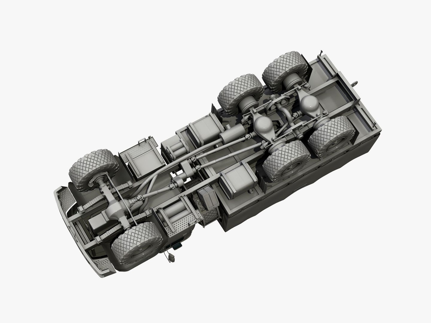 3d Truck 6x6