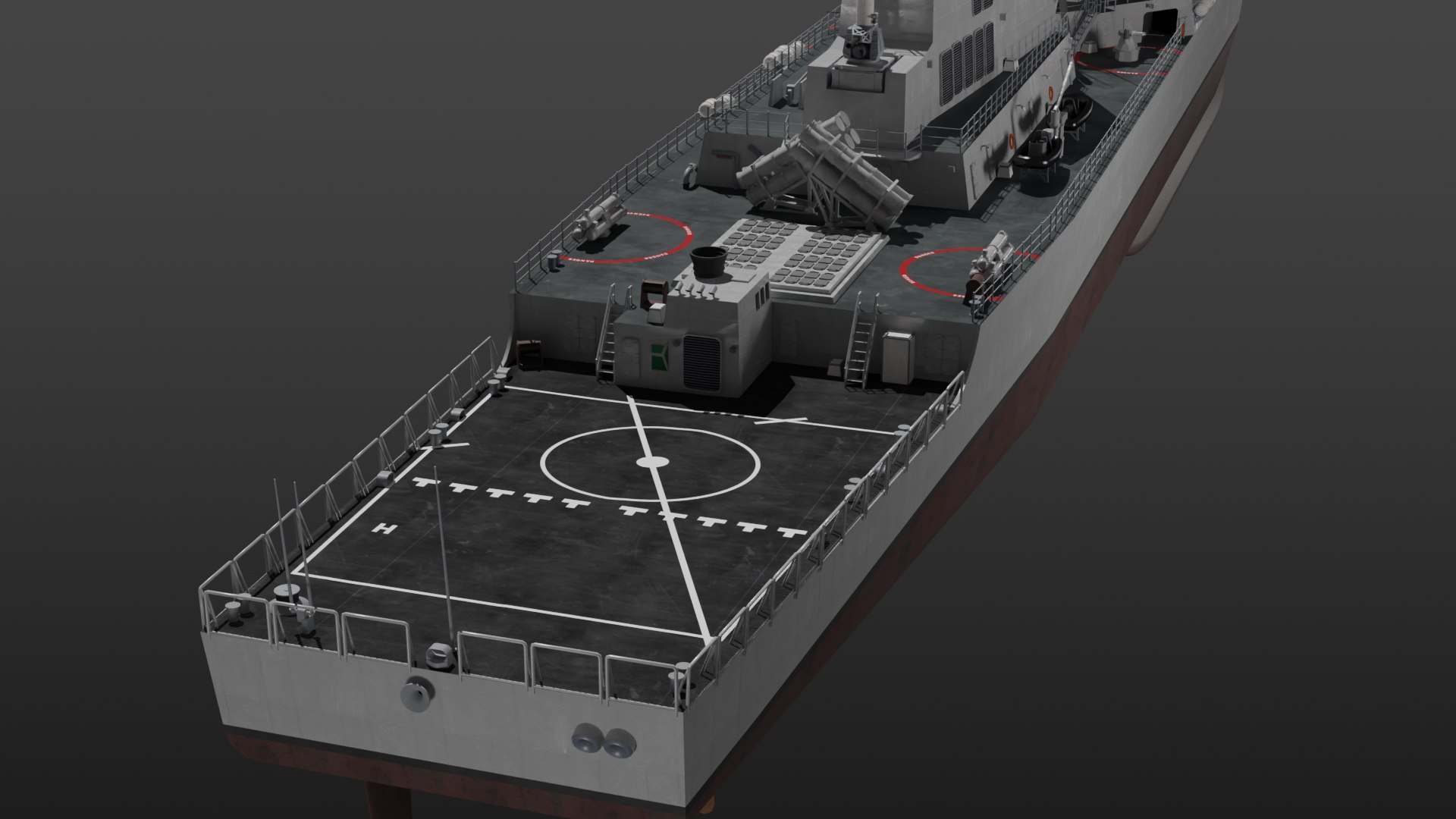 Arleigh Burke Class Destroyer Variations 3D - TurboSquid 2218307