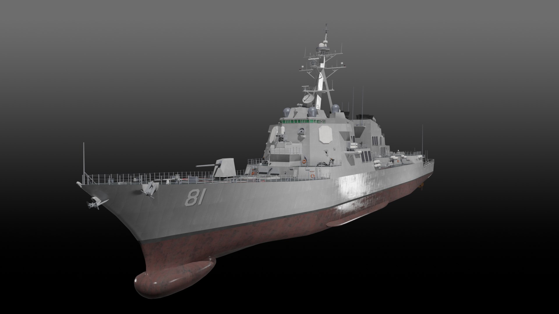 Arleigh Burke Class Destroyer Variations 3D - TurboSquid 2218307