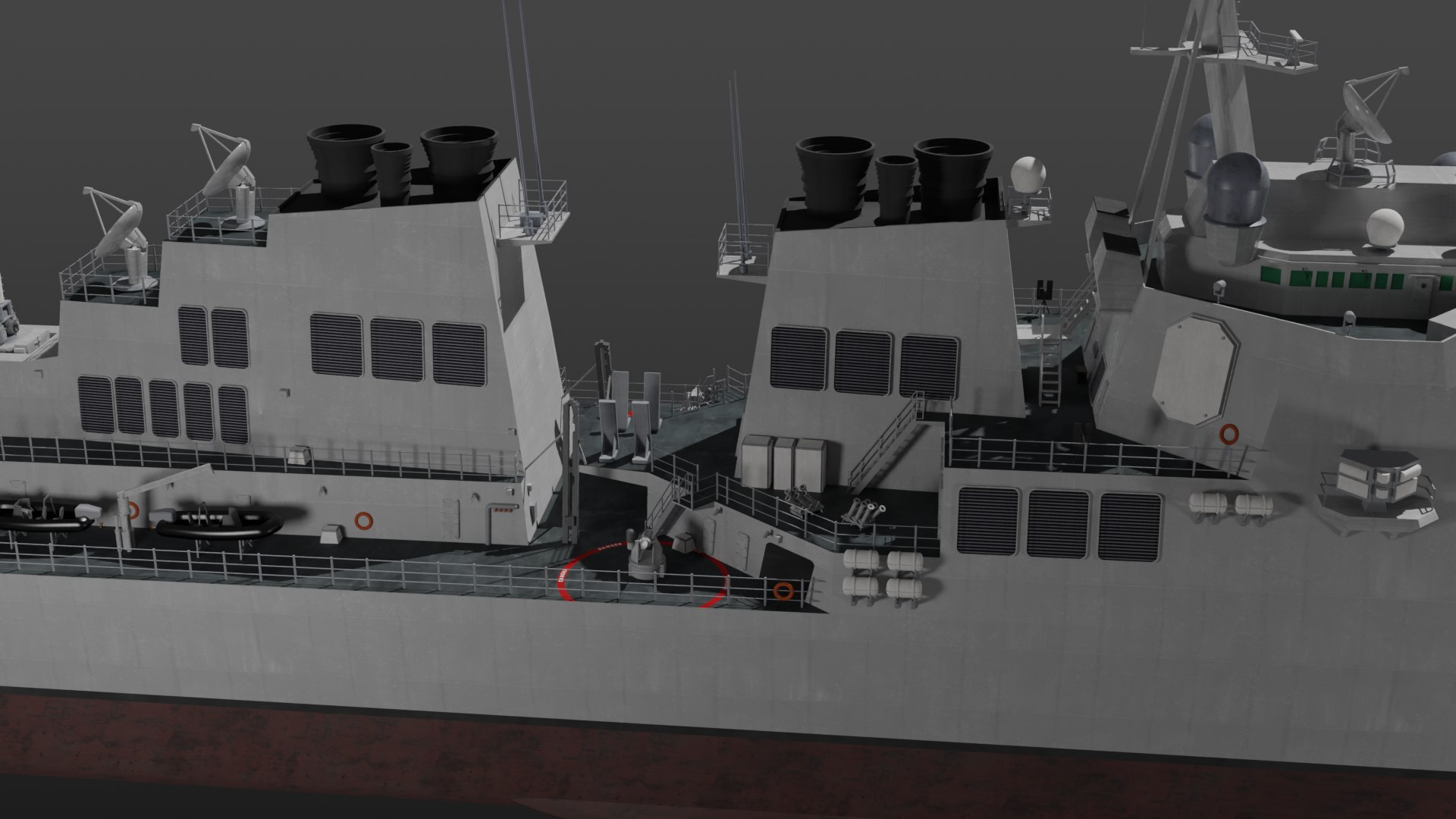 Arleigh Burke Class Destroyer Variations 3D - TurboSquid 2218307