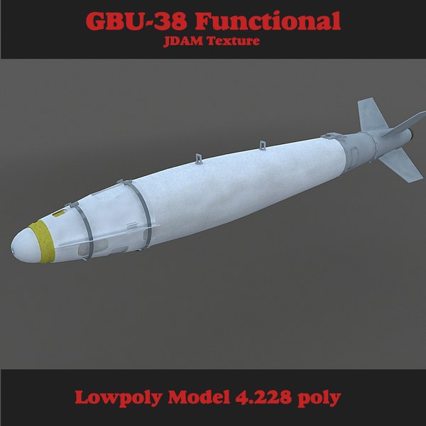3D JDAM Models | TurboSquid
