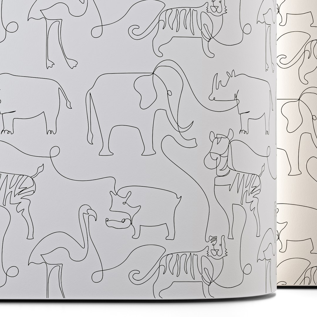 3D Model Lines At The Zoo Wallpaper - TurboSquid 2187917