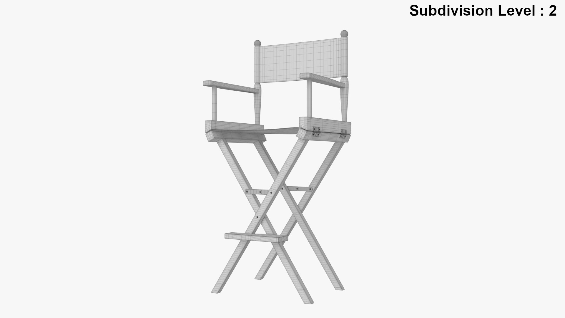 Movie Director Chair Model - TurboSquid 1815173