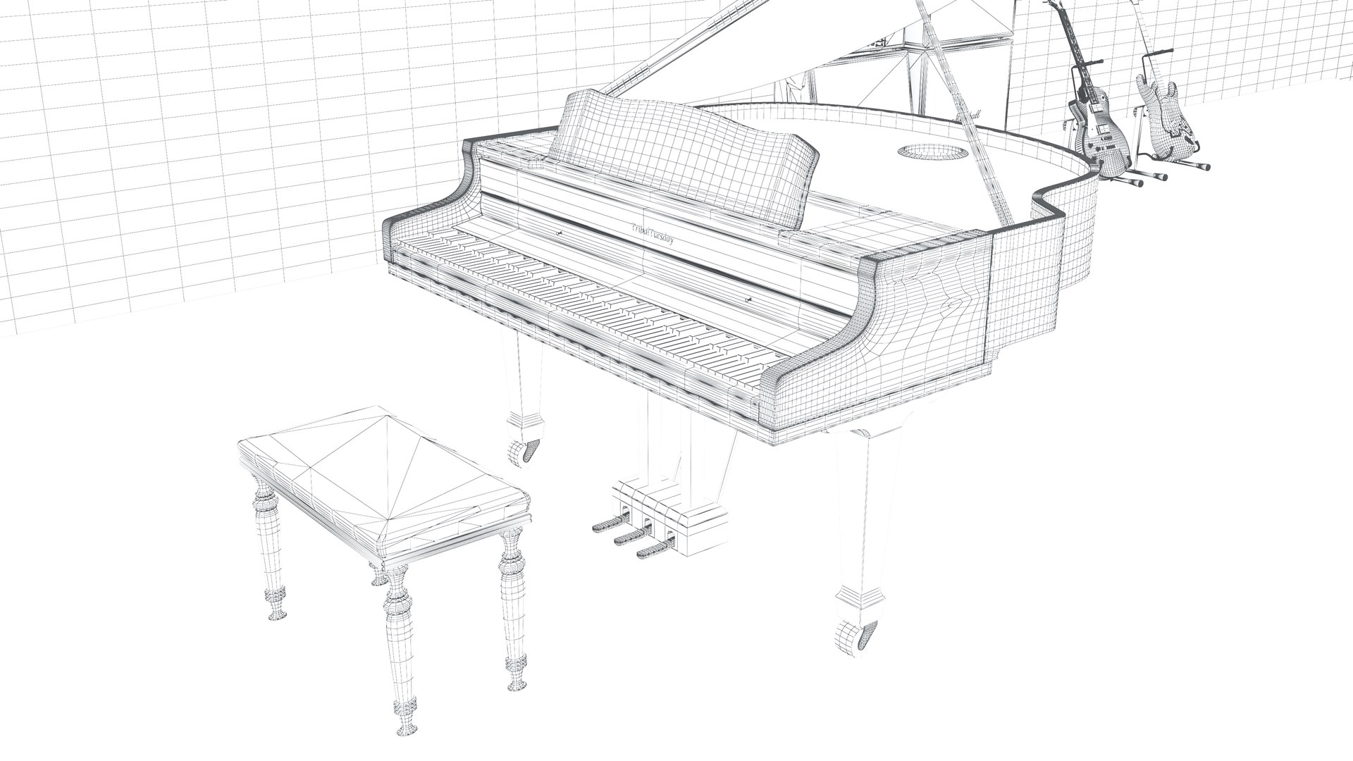 3D Band Version 2 - TurboSquid 1802191