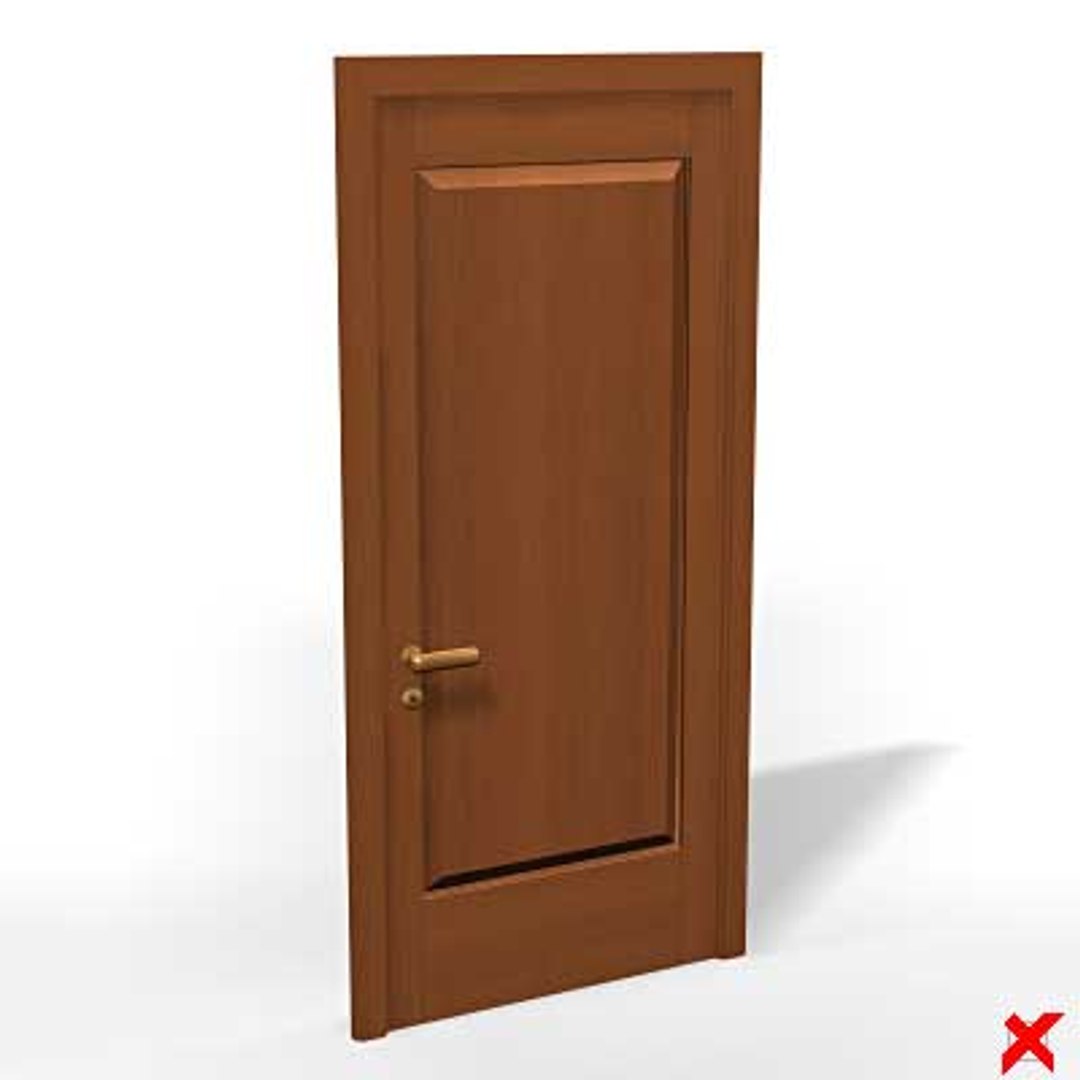 3d Model Of Door