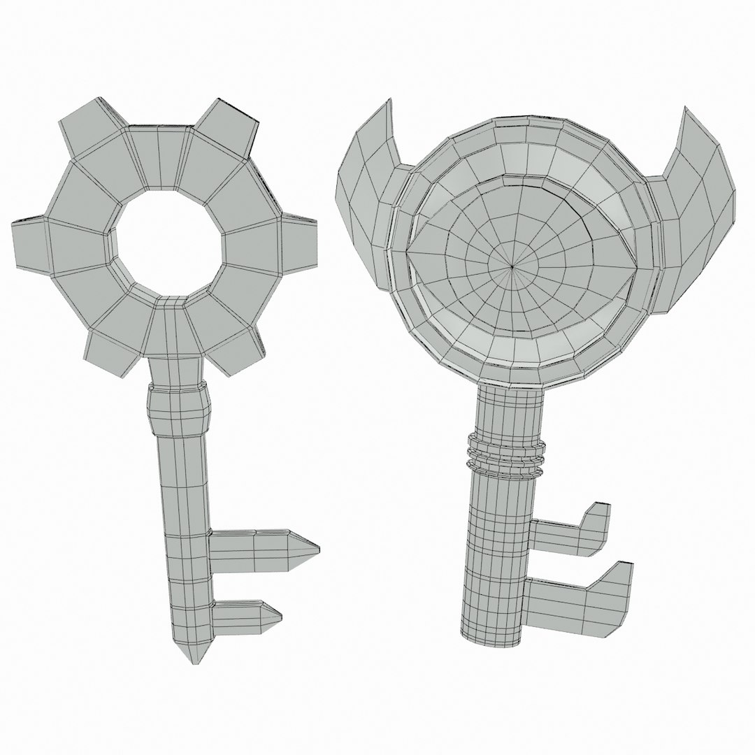 3d model keys zelda video