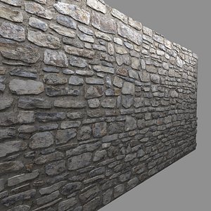 3D Stone Wall Models - Browse & Download Formats - TurboSquid