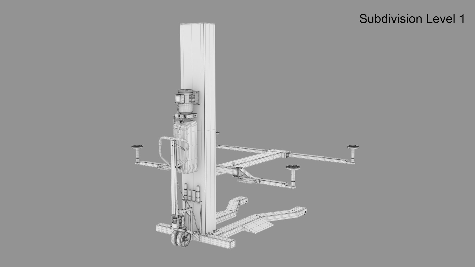 3D Car Lift Model - TurboSquid 1844686