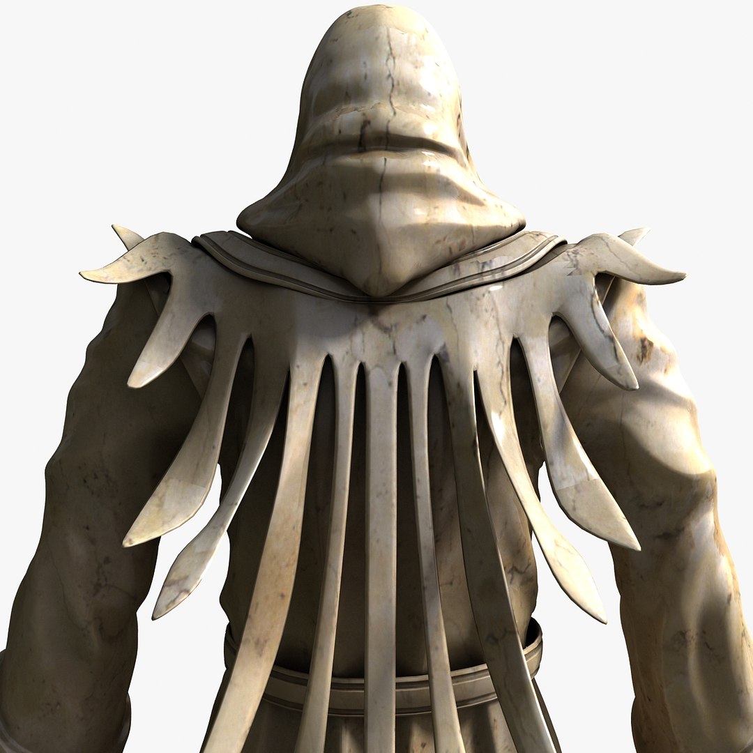 Wizard Statue 3d Max