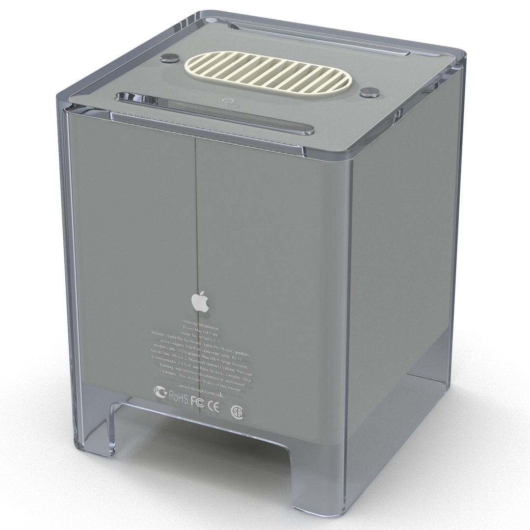 3d Model Apple Power Macintosh G4